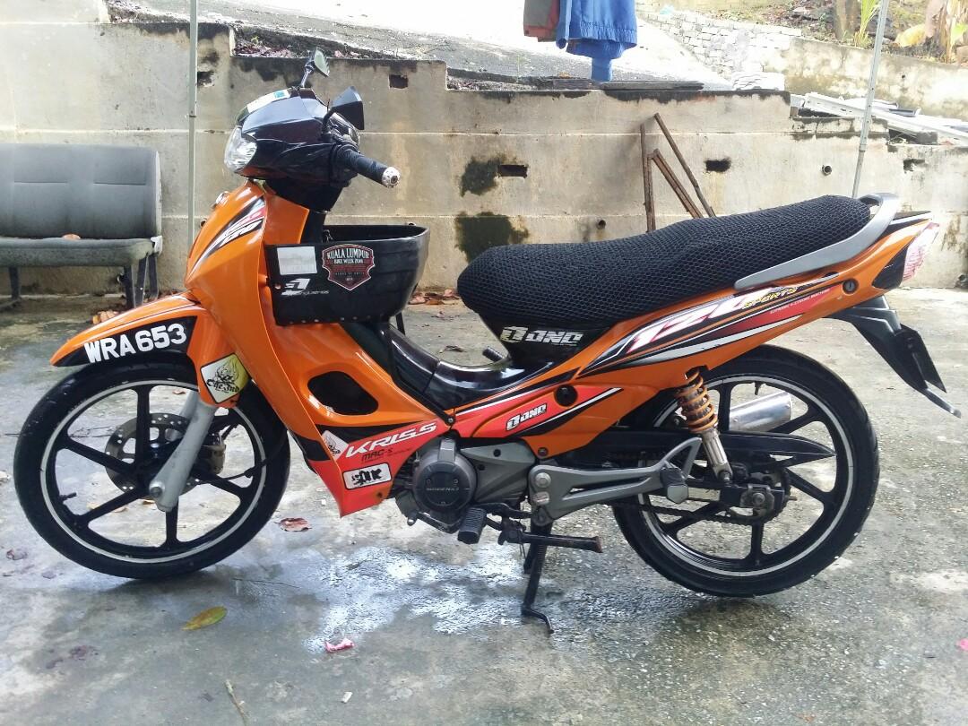 Motor Modenas Kriss 120, Motorbikes on Carousell