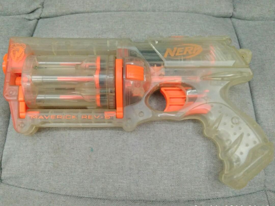 nerf maverick clear