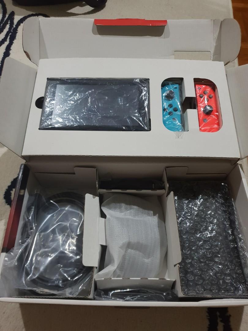 Moddable Nintendo Switch Neon Local Full set ! Can mod, Video Gaming ...