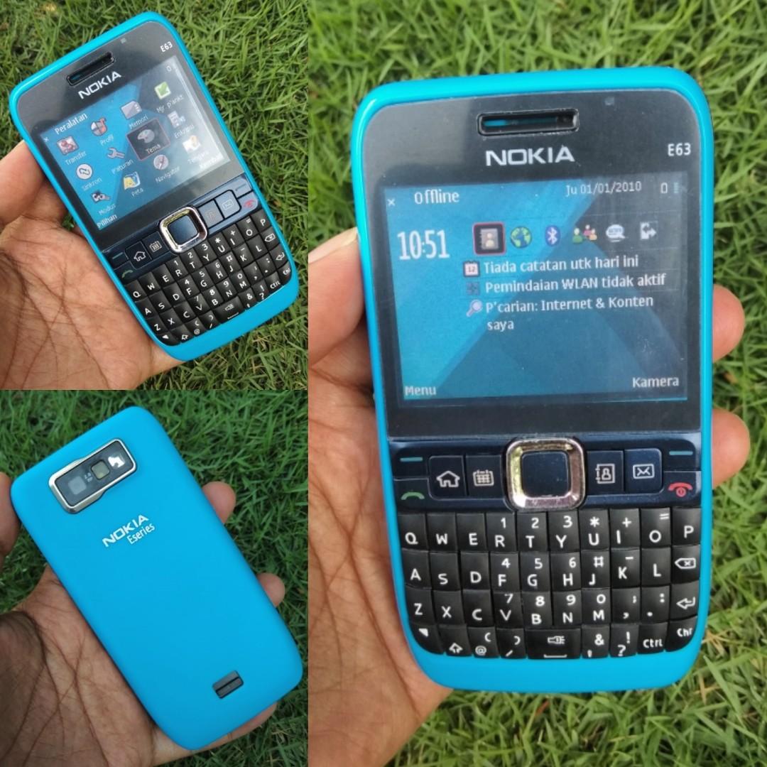Nokia E63 Blue