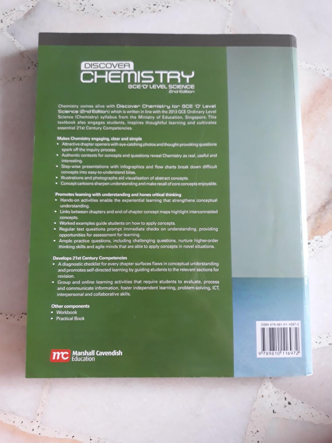 O Level Chemistry Textbook, Hobbies & Toys, Books & Magazines, Textbooks on Carousell