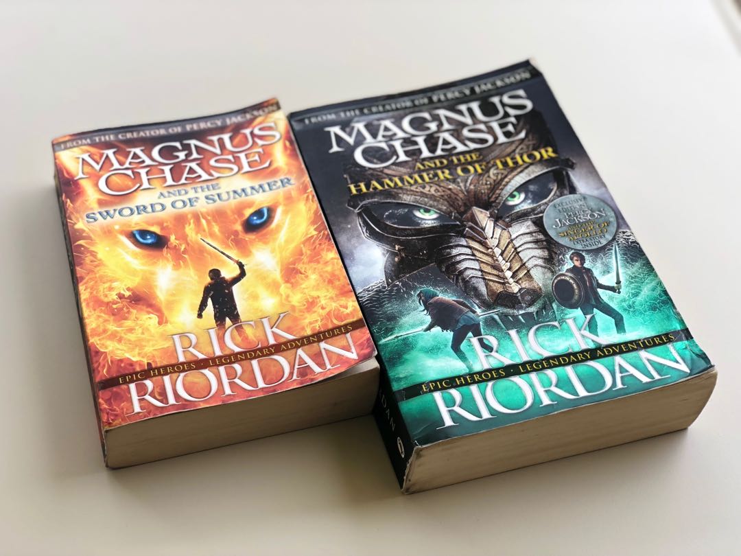 Percy Jackson – Magnus Chase Series, Hobbies & Toys, Books & Magazines ...