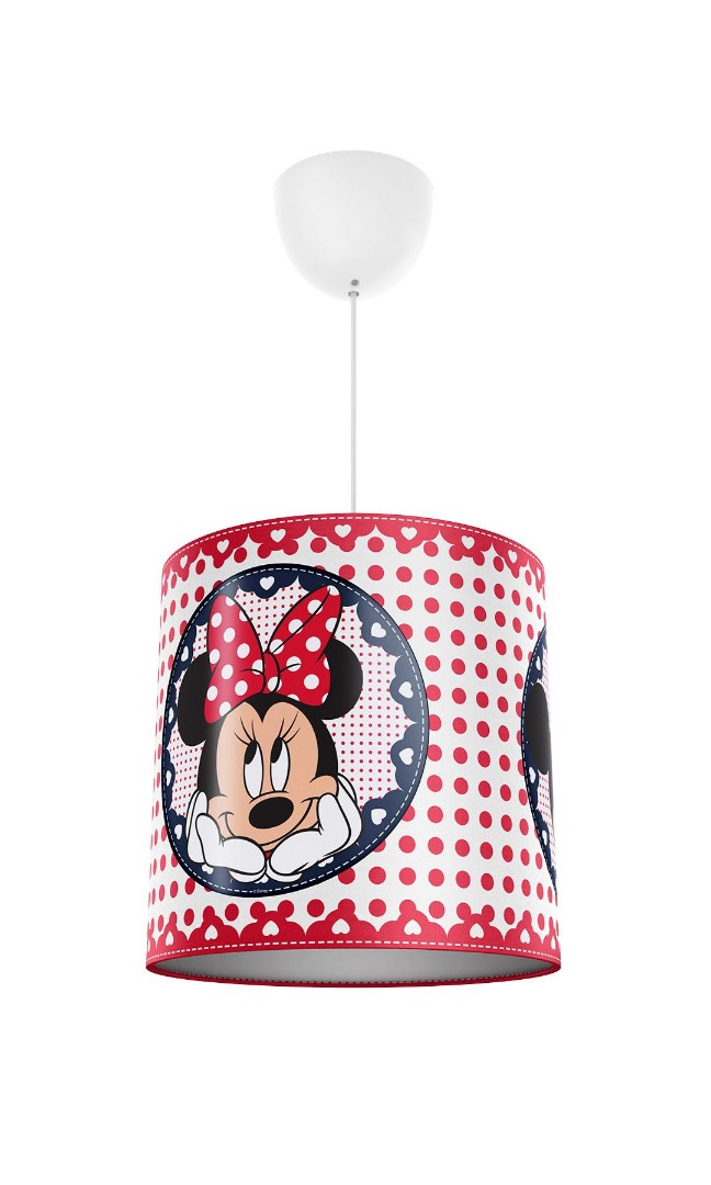 PHILIPS DISNEY Minnie Mouse Suspension Ceiling Light, Furniture & Home ...