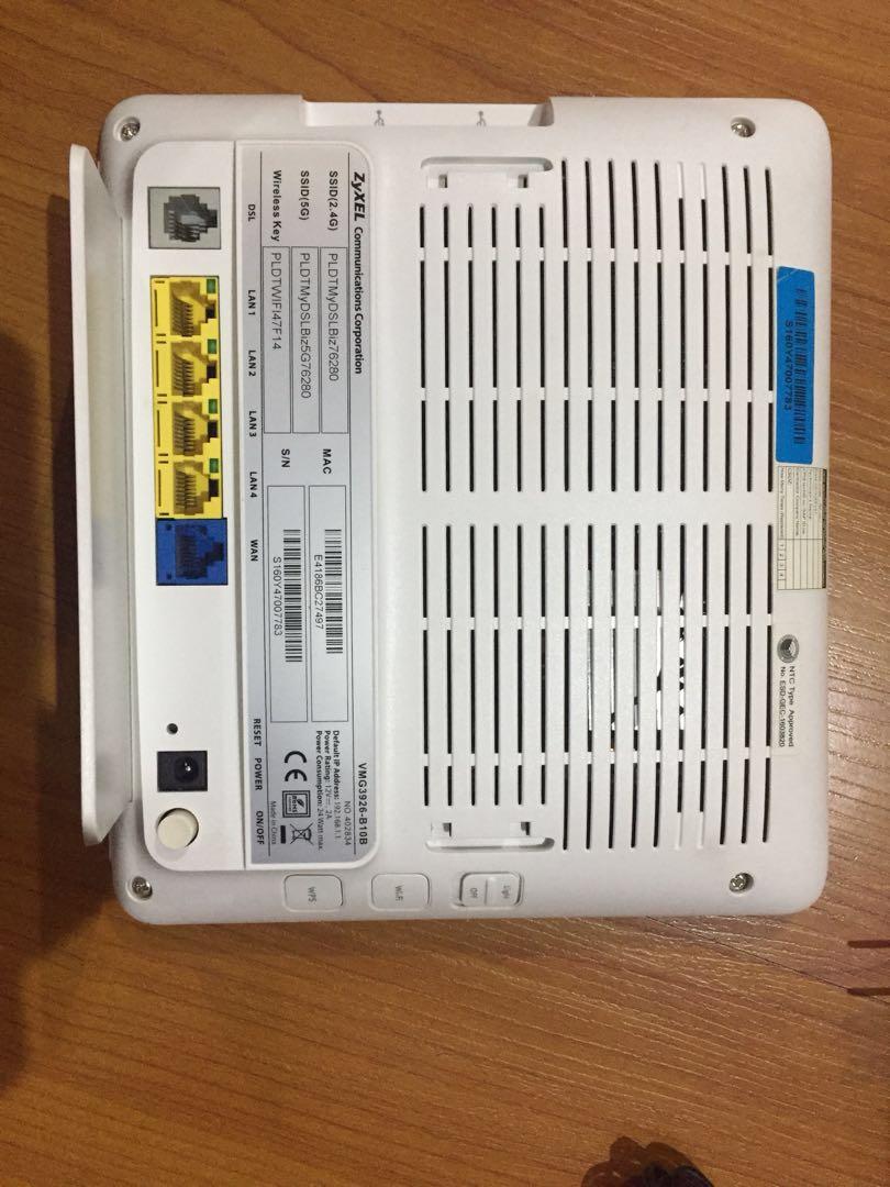 PLDT ADSL Model BIZ PLAN Modem Router, Computers & Tech, Parts ...