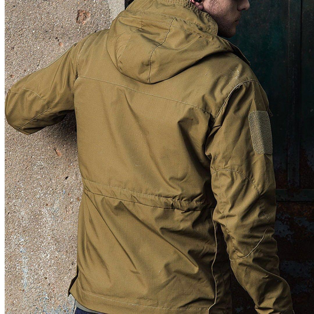 [PO]Tactical Jacket (With Hood), Men's Fashion, Coats, Jackets and ...