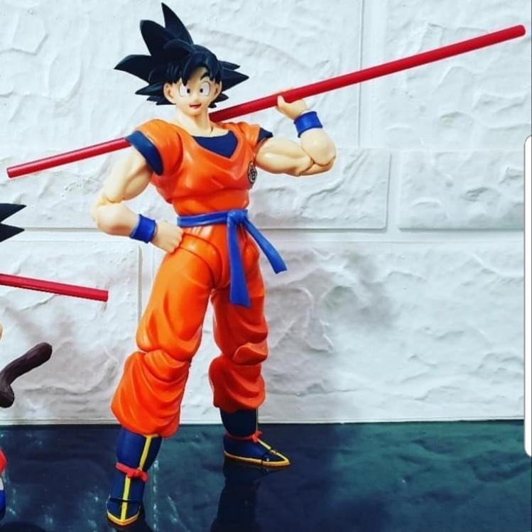 Power Pole for SHF Son Goku (A Saiyan Raised On Earth), Hobbies & Toys ...