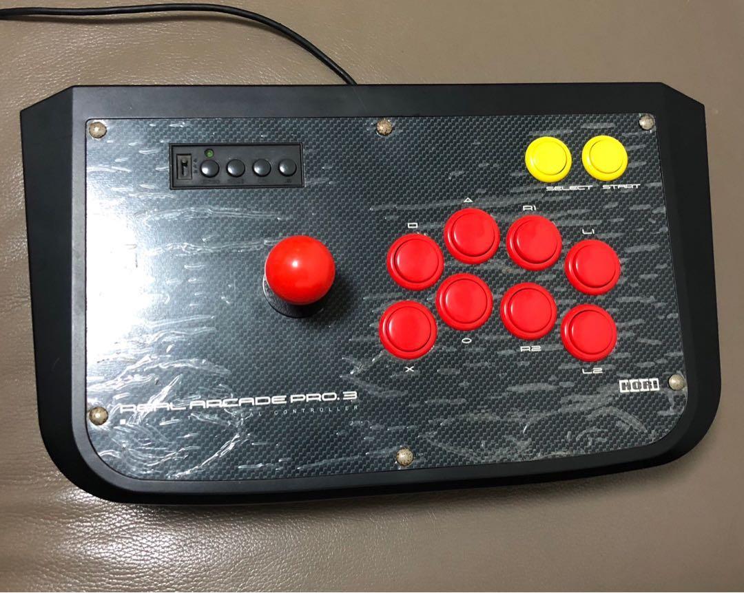 ps3 hori real arcade pro.3, 電子遊戲, 遊戲機配件, 手掣 - Carousell