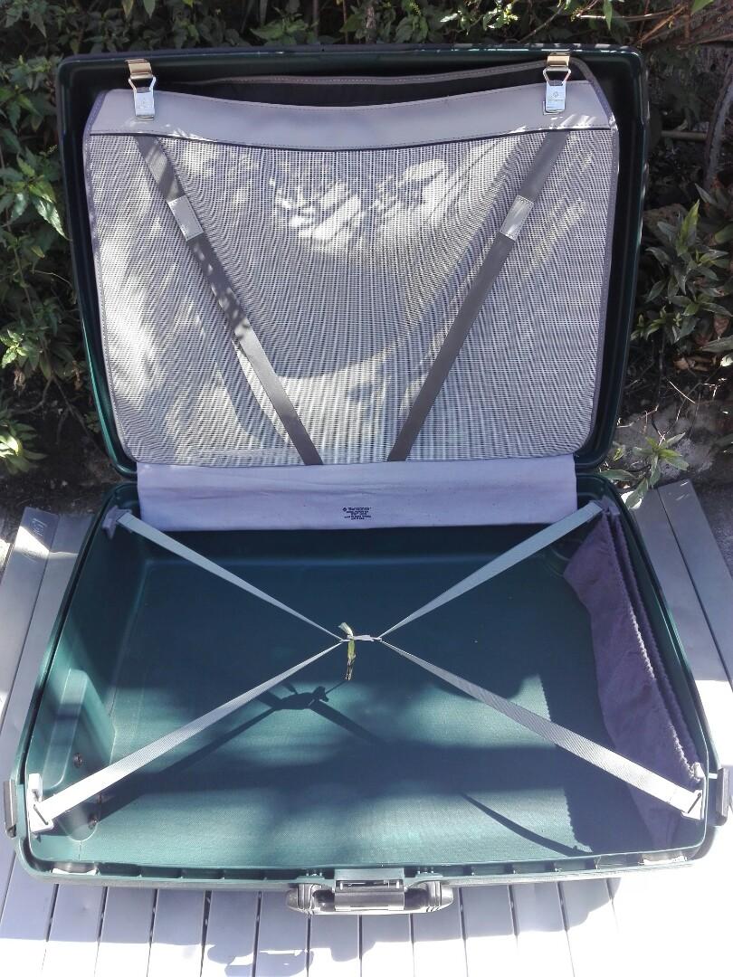 2 wheels Samsonite Oyster Luggage TRiO GLS Green USA, Hobbies & Toys ...