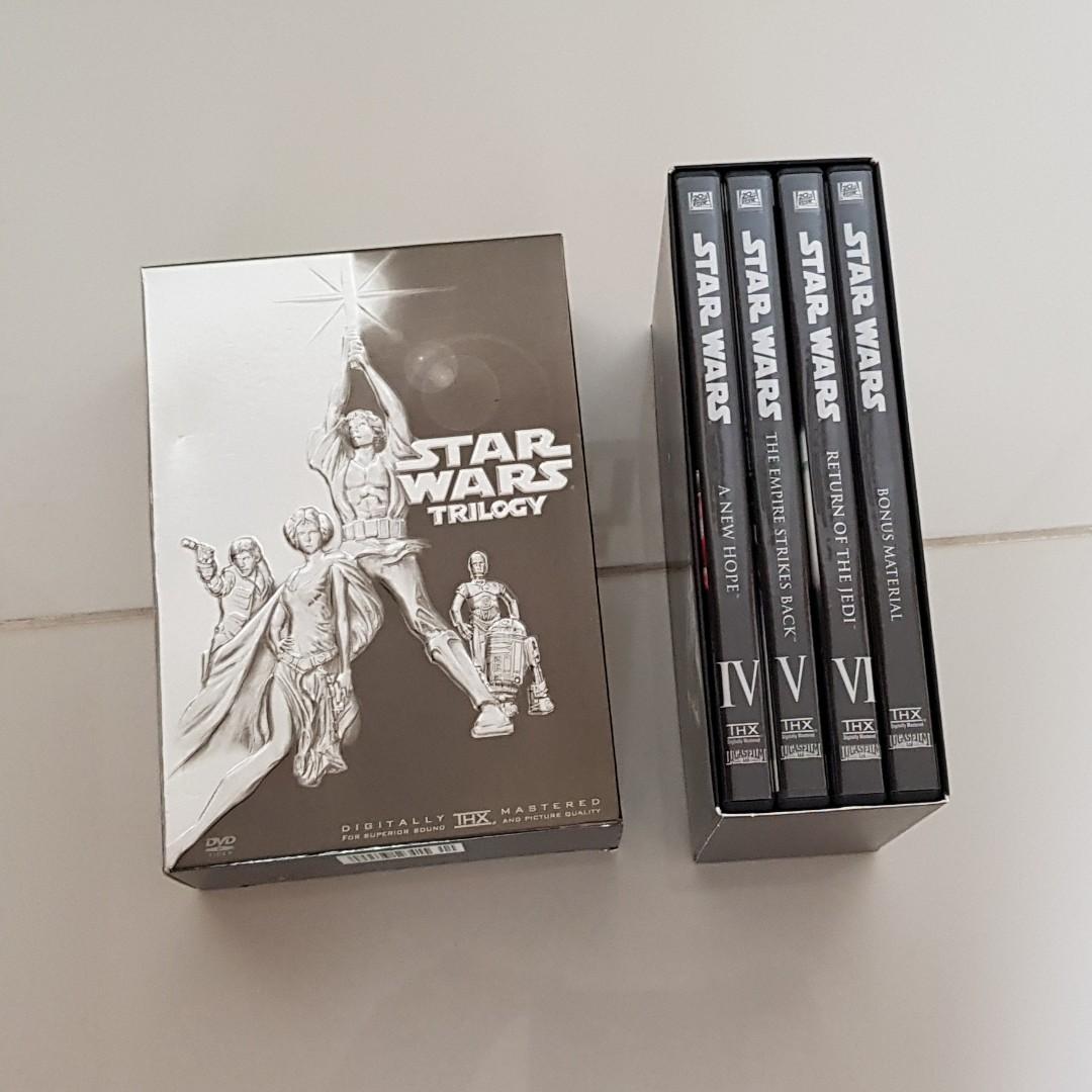 Star wars trilogy DVD, Hobbies & Toys, Music & Media, CDs & DVDs on ...