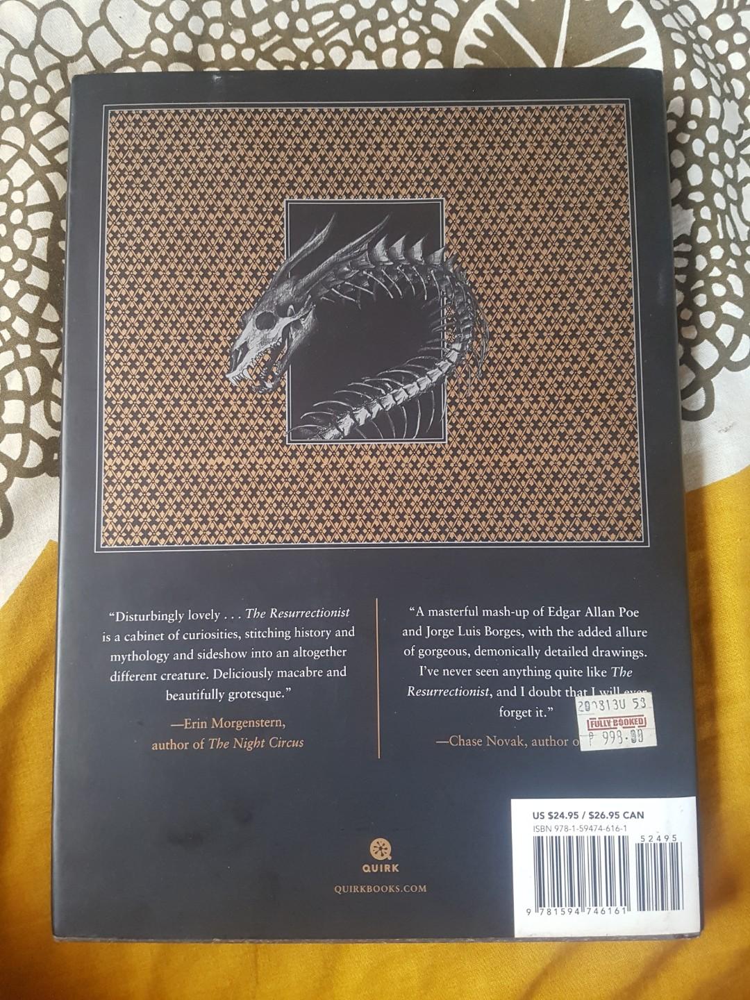 The Resurrectionist by E.B. Hudspeth, Hobbies & Toys, Books & Magazines ...