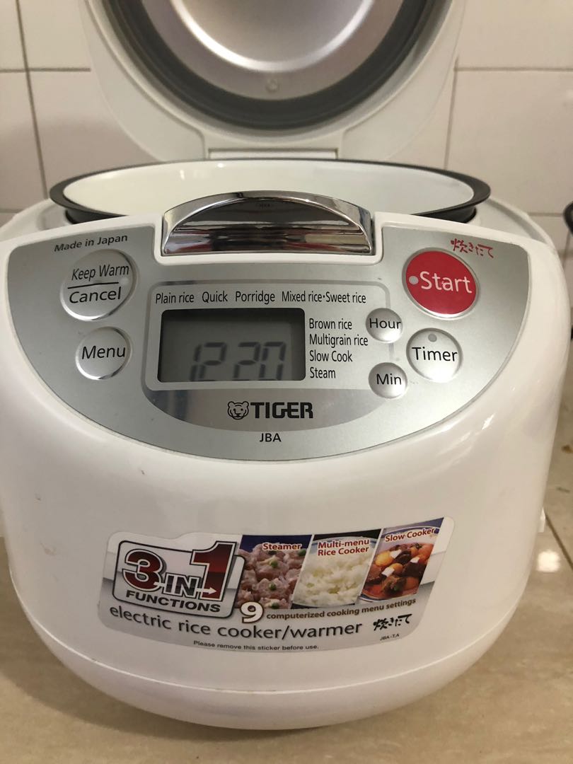 Tiger micro electronic rice cooker, TV & Home Appliances, Kitchen ...