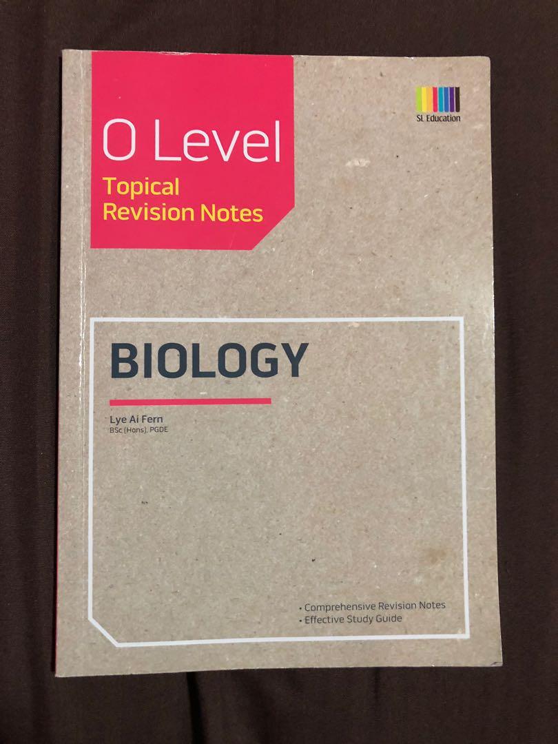 Topical notes pure biology, Hobbies & Toys, Books & Magazines ...