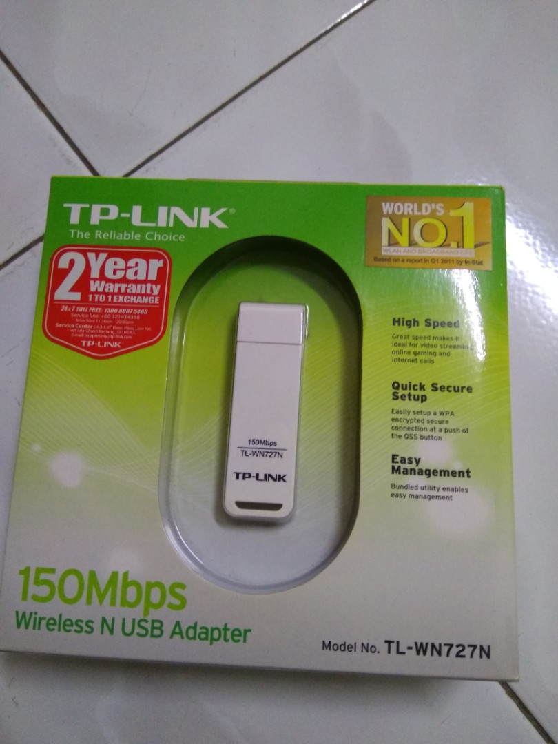TP LINK 150mbps Wireless N Usb Adapter Computers Tech Parts Accessories Networking On