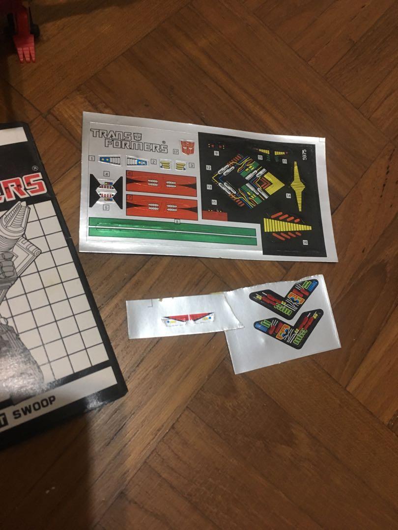 Transformers G1 dinobots swoop KO knock off, Hobbies & Toys, Toys ...