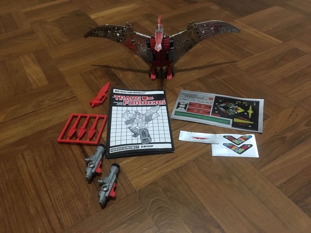 Transformers G1 dinobots swoop KO knock off, Hobbies & Toys, Toys ...