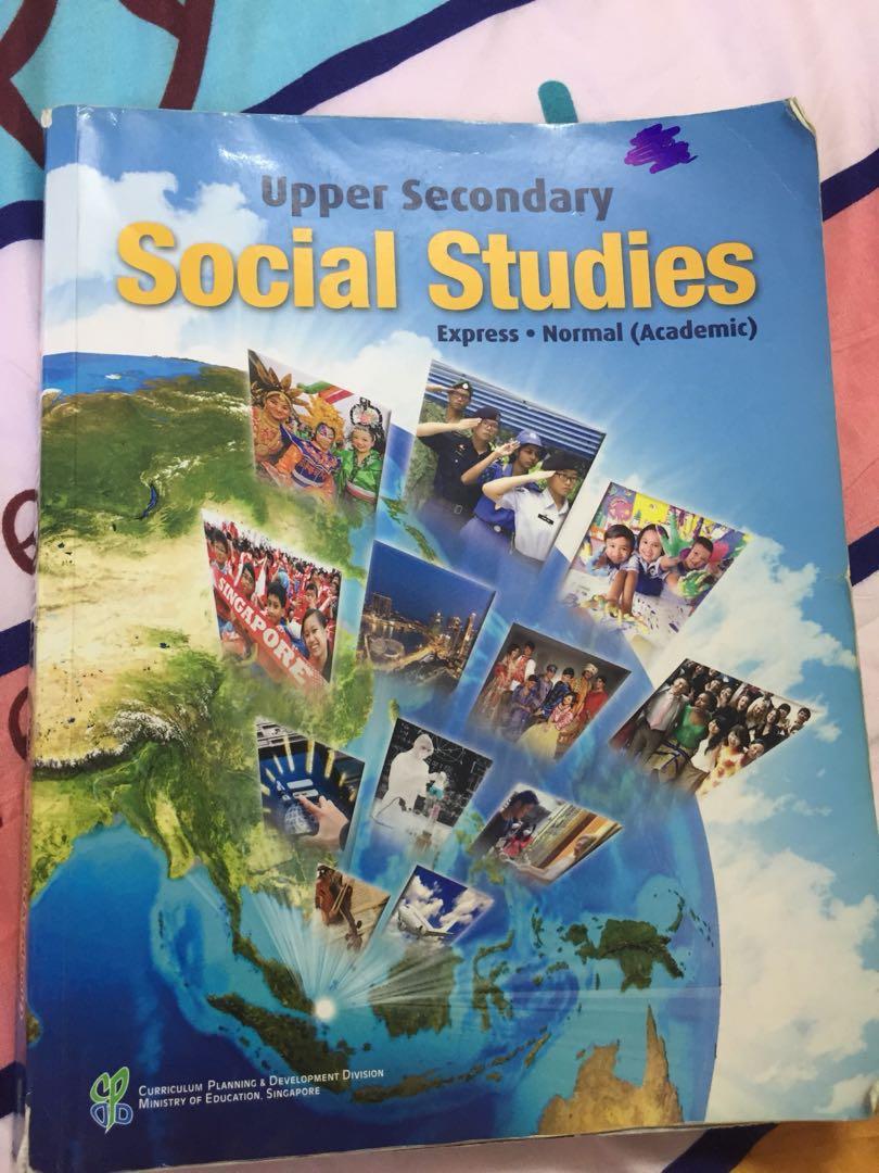 Upper Secondary Social Studies Express.Normal Academic textbook ...
