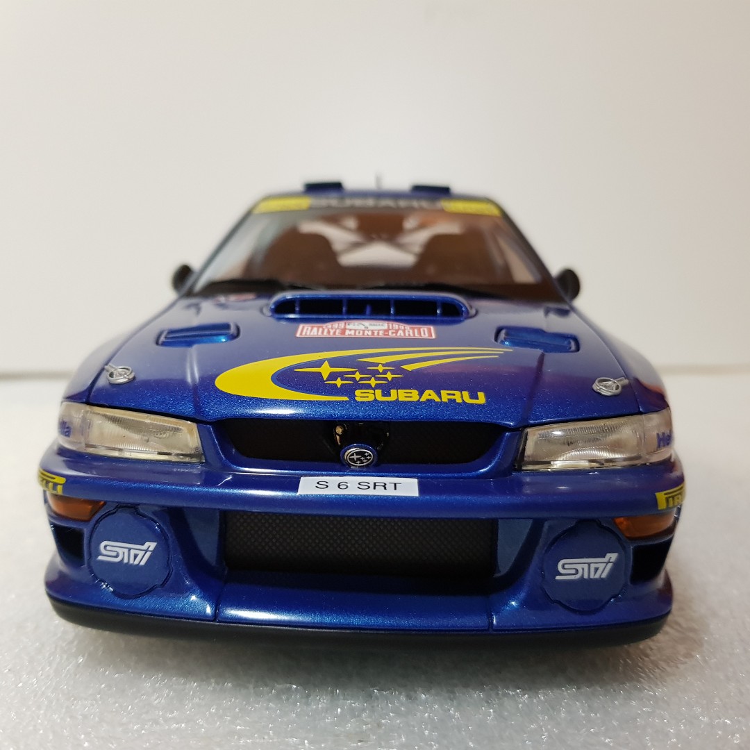 1/18 Autoart Subaru WRC #5 Rally Monte Carlo, Hobbies & Toys, Toys ...