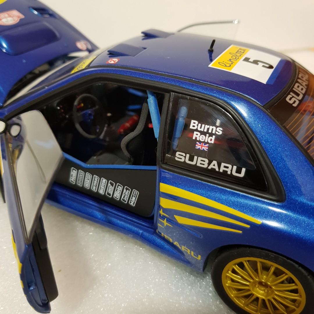 1/18 Autoart Subaru WRC #5 Rally Monte Carlo, Hobbies & Toys, Toys ...