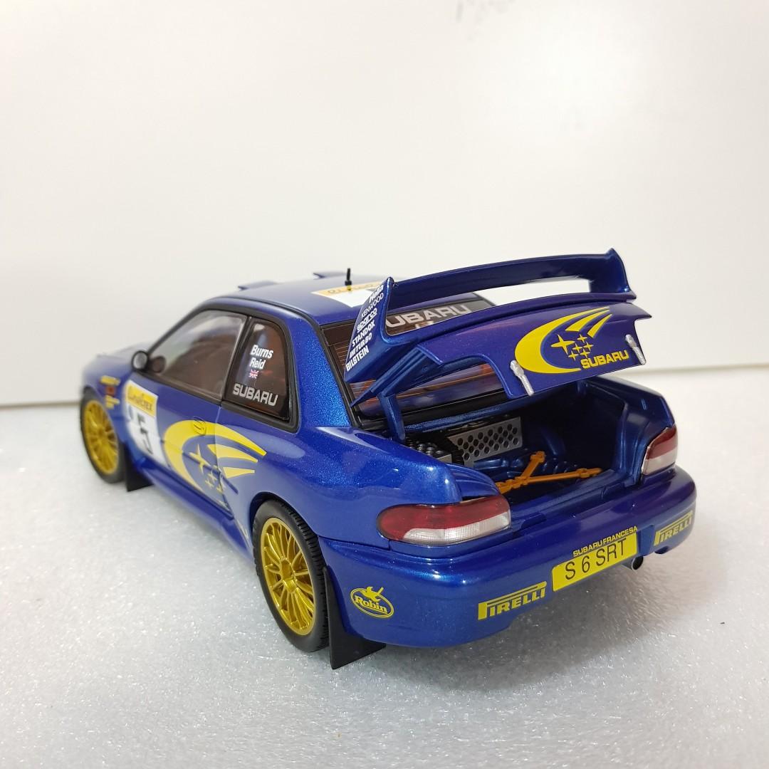 1/18 Autoart Subaru WRC #5 Rally Monte Carlo, Hobbies & Toys, Toys ...