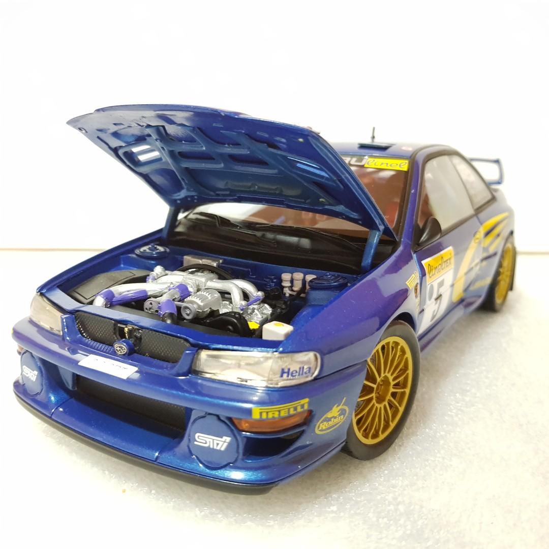 1/18 Autoart Subaru WRC #5 Rally Monte Carlo, Hobbies & Toys, Toys ...