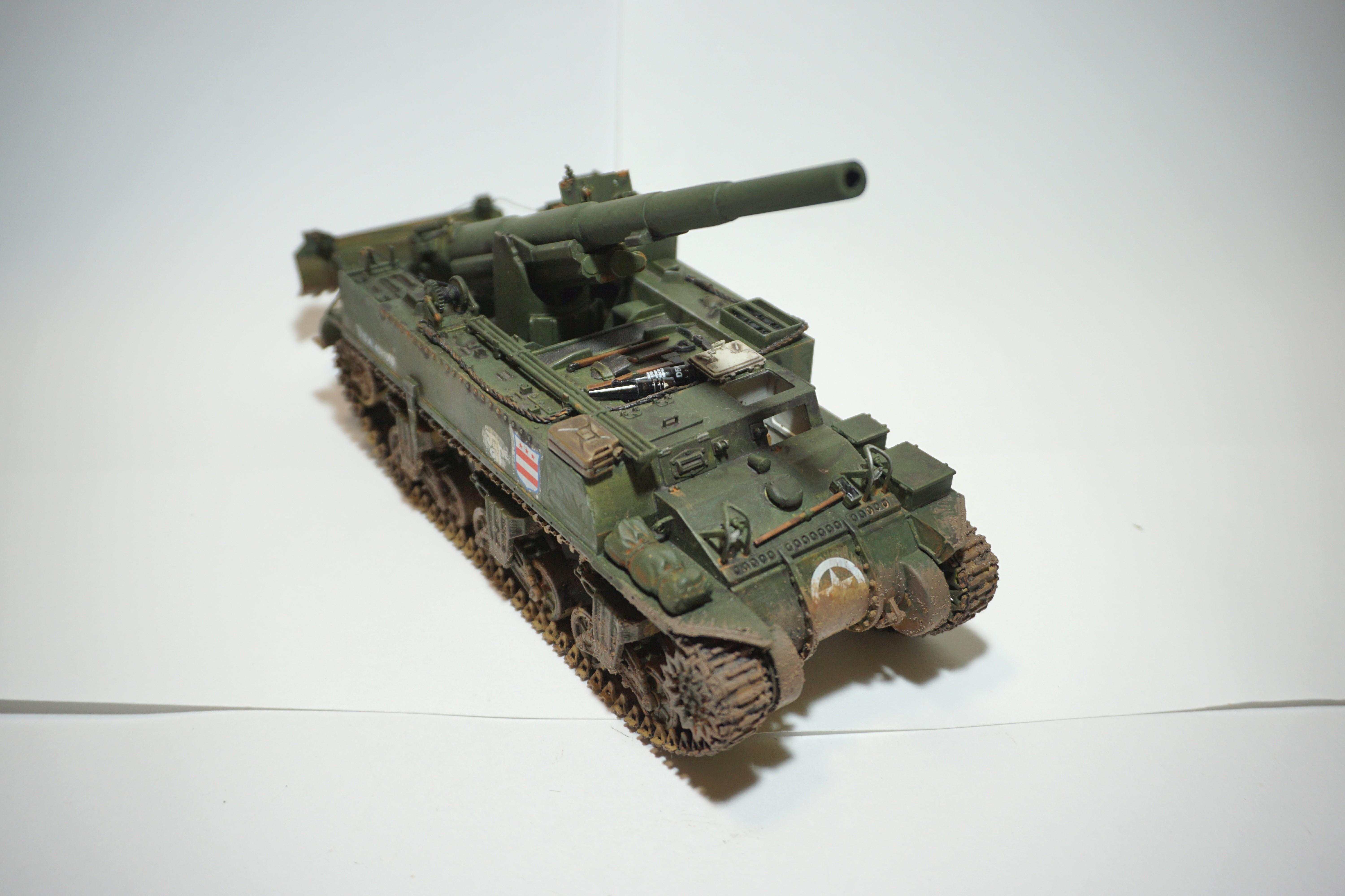 1/35 Academy M12 Self Propelled Gun, Hobbies & Toys, Toys & Games on Carousell