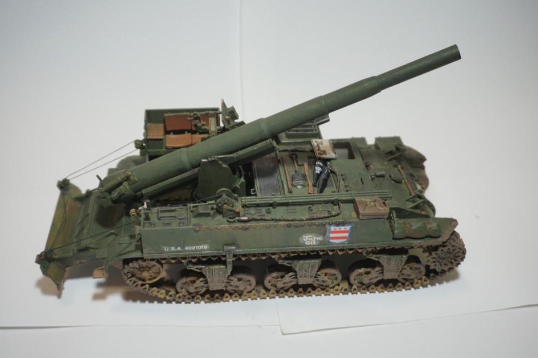 1/35 Academy M12 Self Propelled Gun, Hobbies & Toys, Toys & Games on Carousell