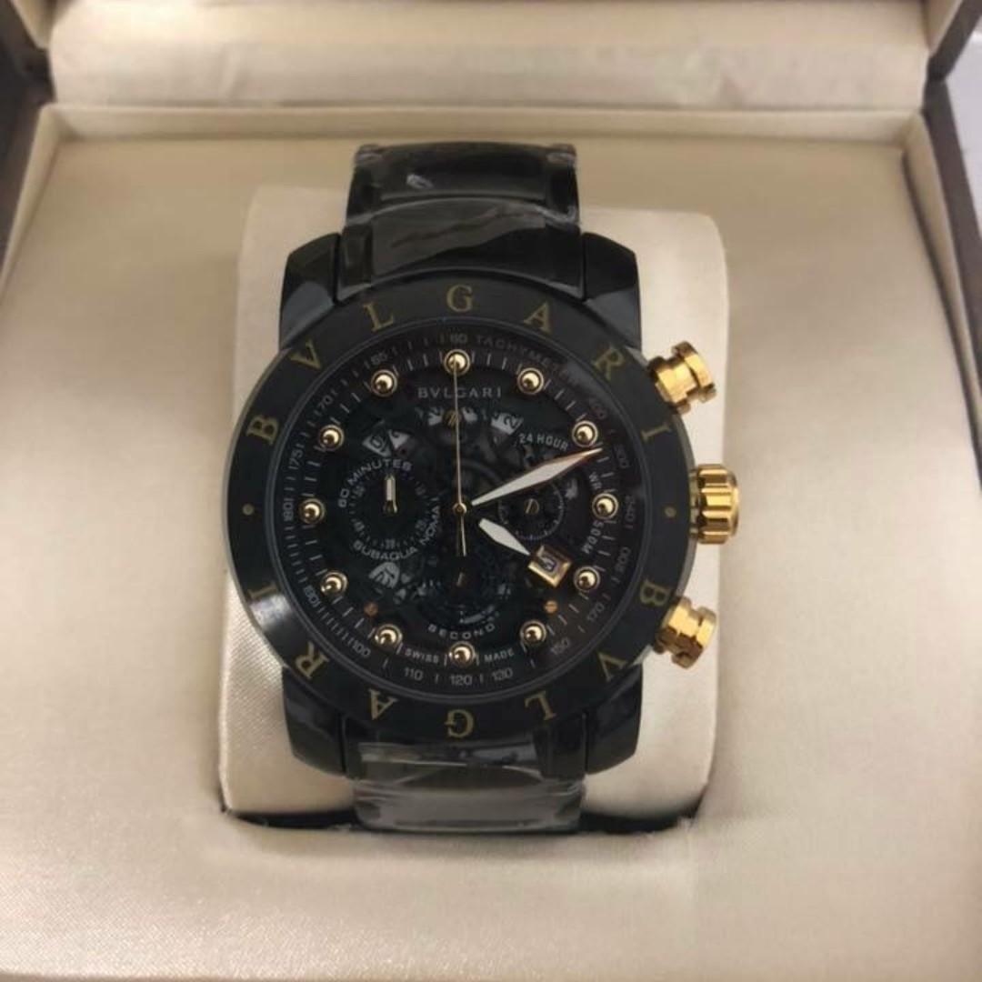 BVLGARI Watch for Men (Authentic Pawnable), Men's Fashion, Watches ...