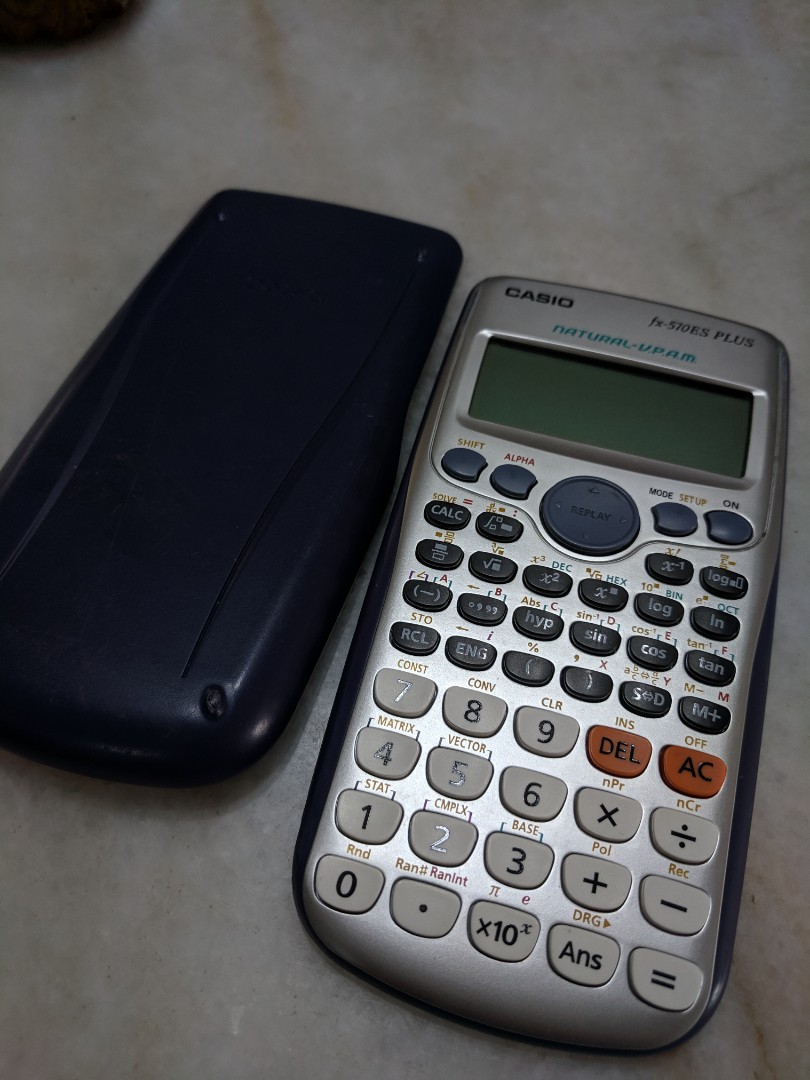 Casio calculator fx-570ES, Computers & Tech, Printers, Scanners ...
