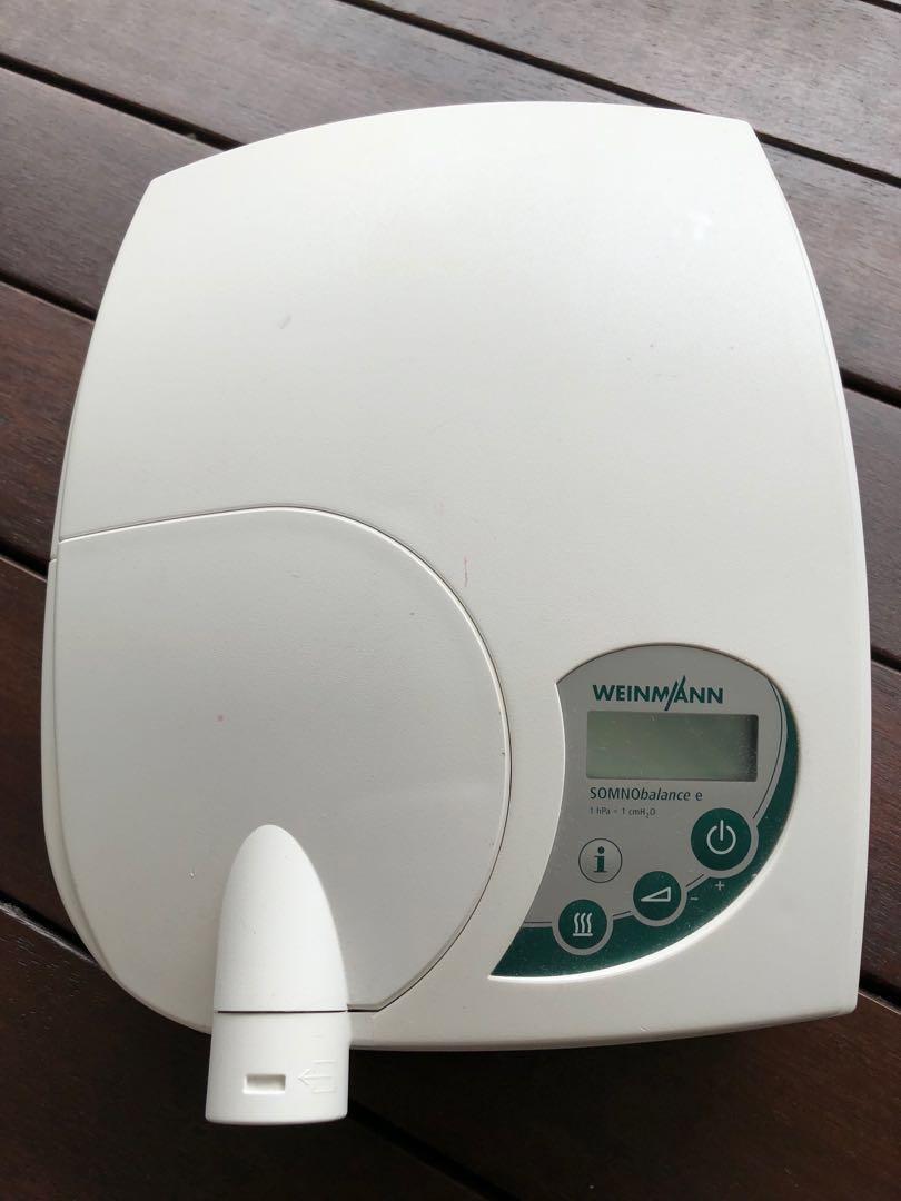 CPAP WEINMANN SOMNOBALANCE E, Health & Nutrition, Assistive ...
