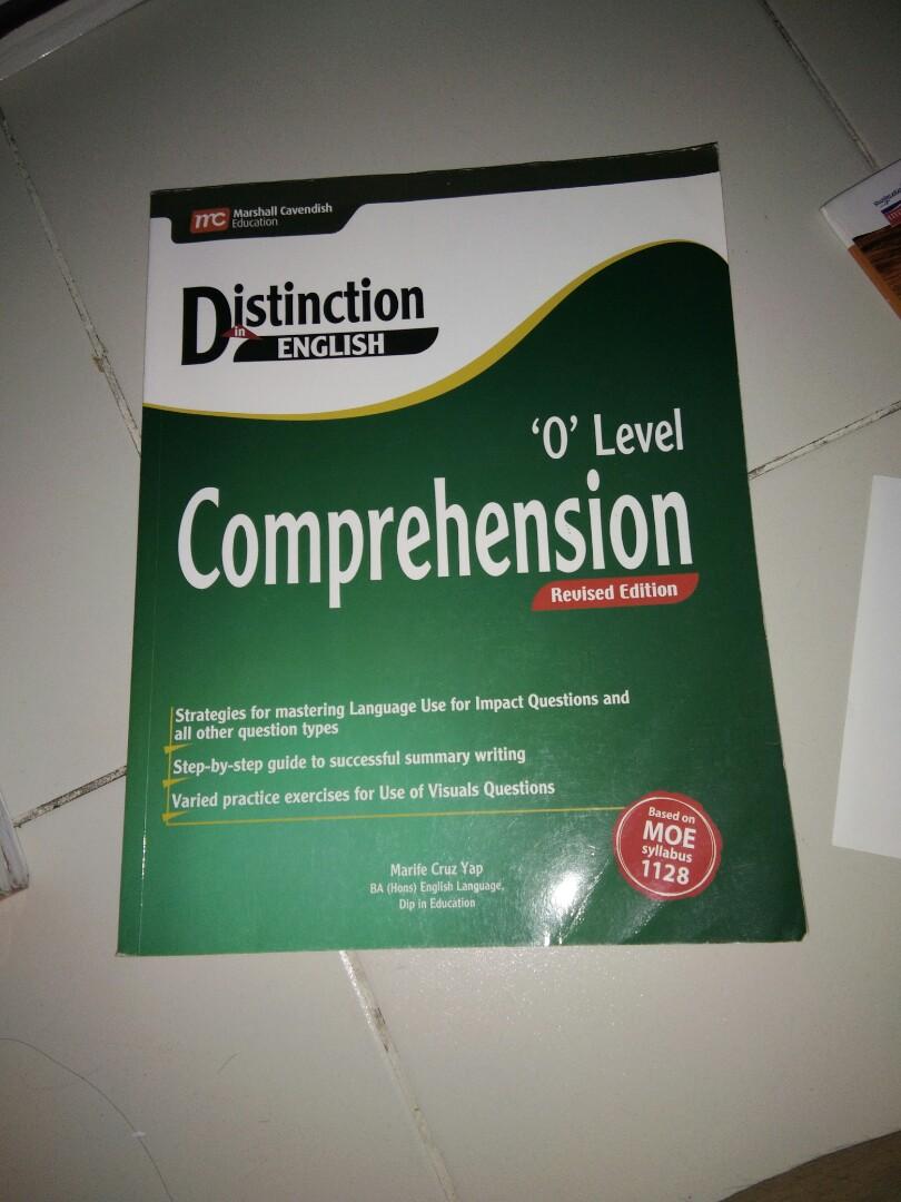Distinction in English, Hobbies & Toys, Books & Magazines, Assessment ...