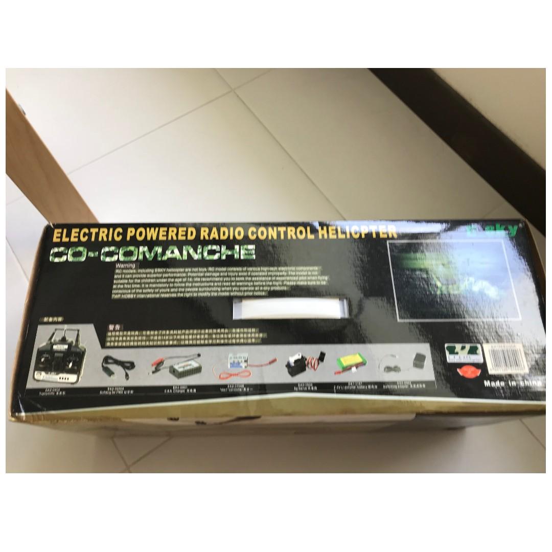ESky Co Comanche 2.4 GHz 4CH RTF Electric RC Helicopter, Hobbies & Toys ...