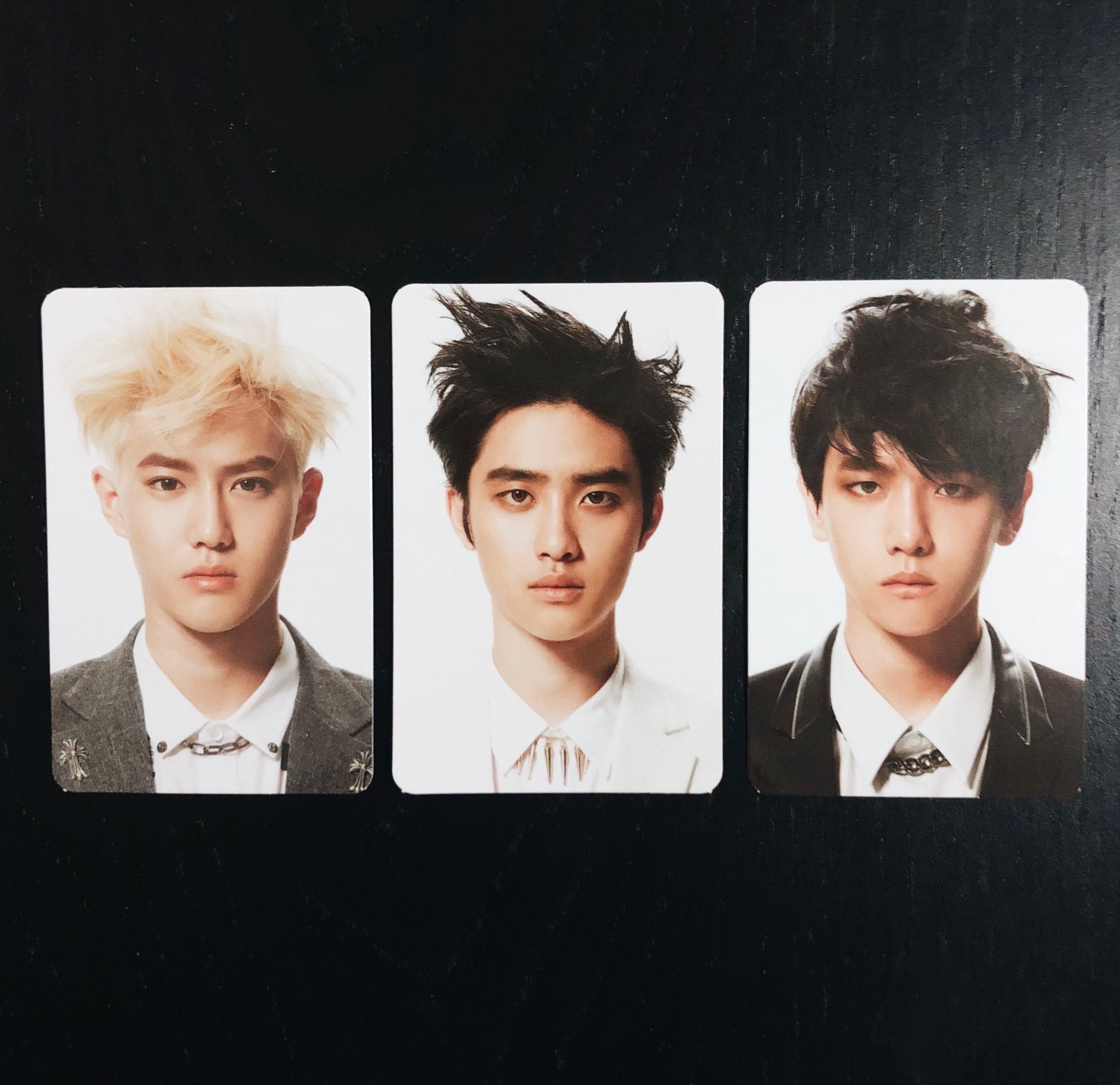 EXO Overdose Official Photocards, Hobbies & Toys, Memorabilia ...