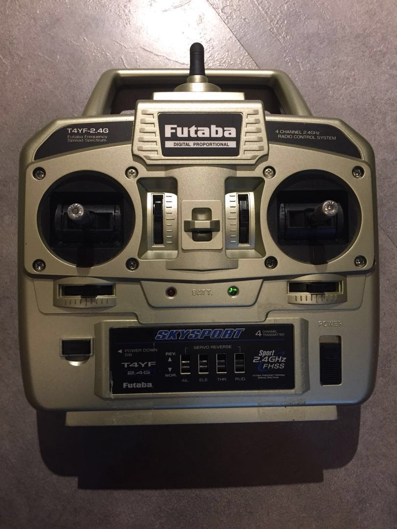 Futaba RC controller (T4YF-2.4G), Photography, Drones on Carousell