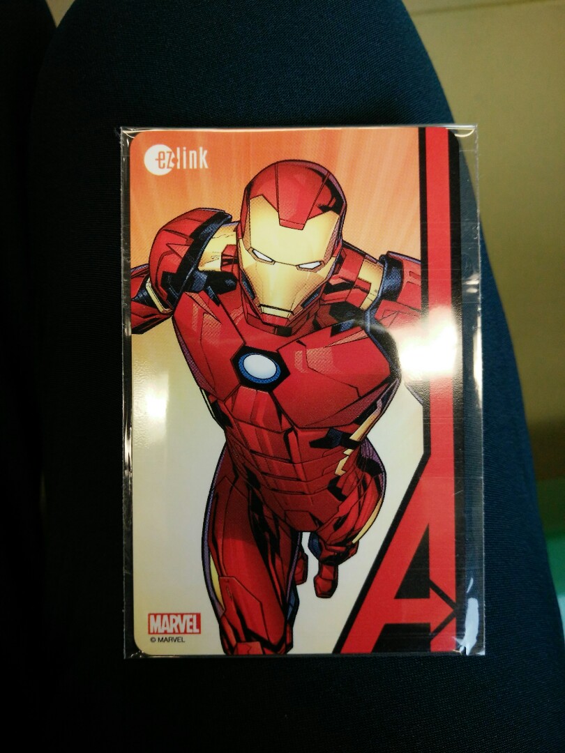 Iron Man ez link card, Everything Else on Carousell
