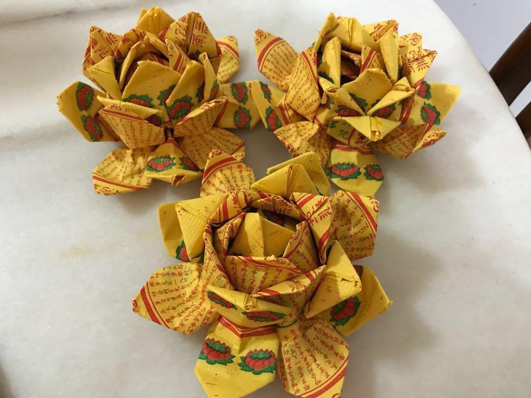 Joss lotus flower, Hobbies & Toys, Memorabilia & Collectibles ...