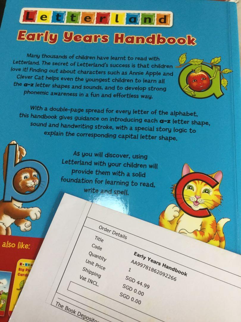 Letterland Early Years Handbook + CD, Hobbies & Toys, Books & Magazines ...