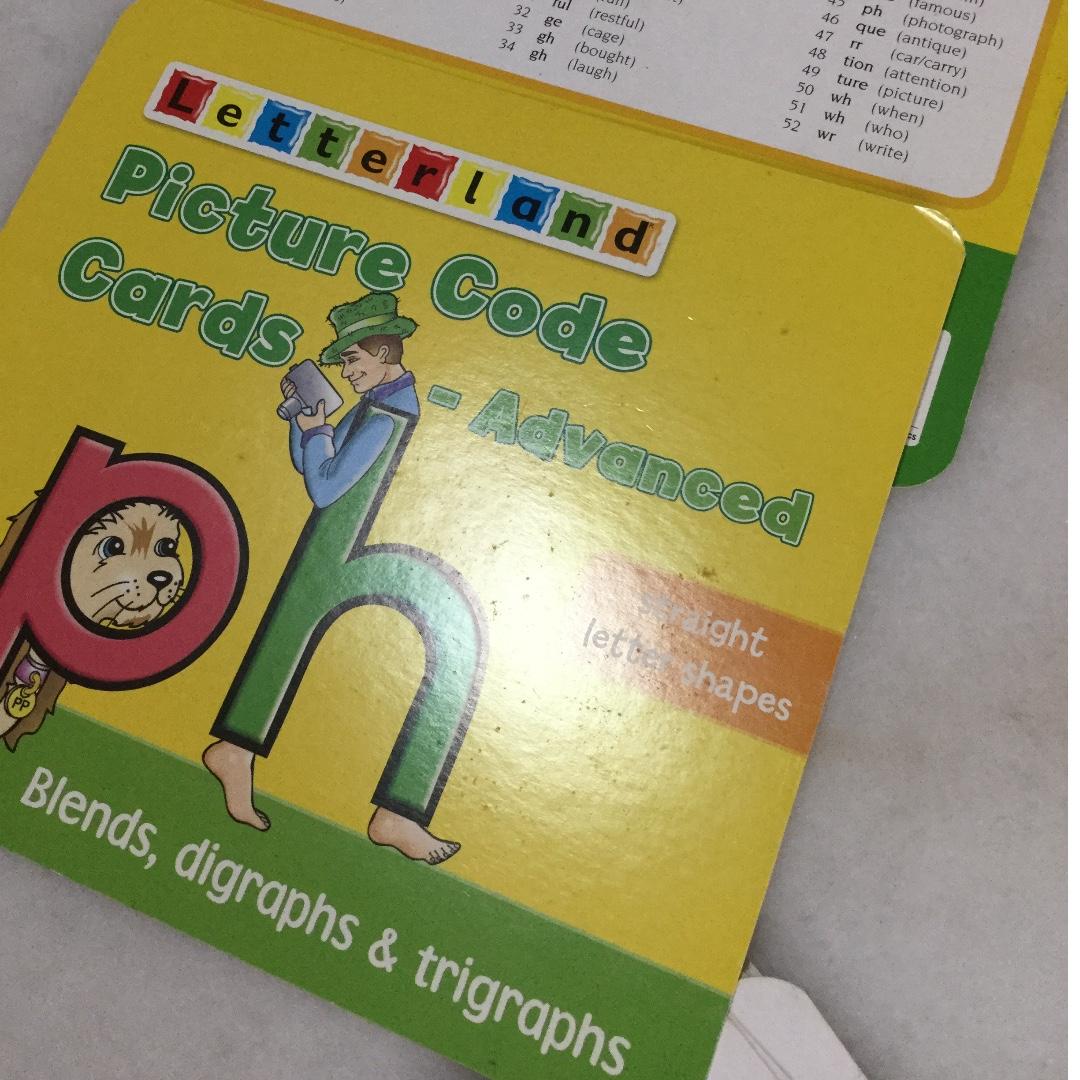 Letterland Picture Code Cards - Advanced, Hobbies & Toys, Books ...