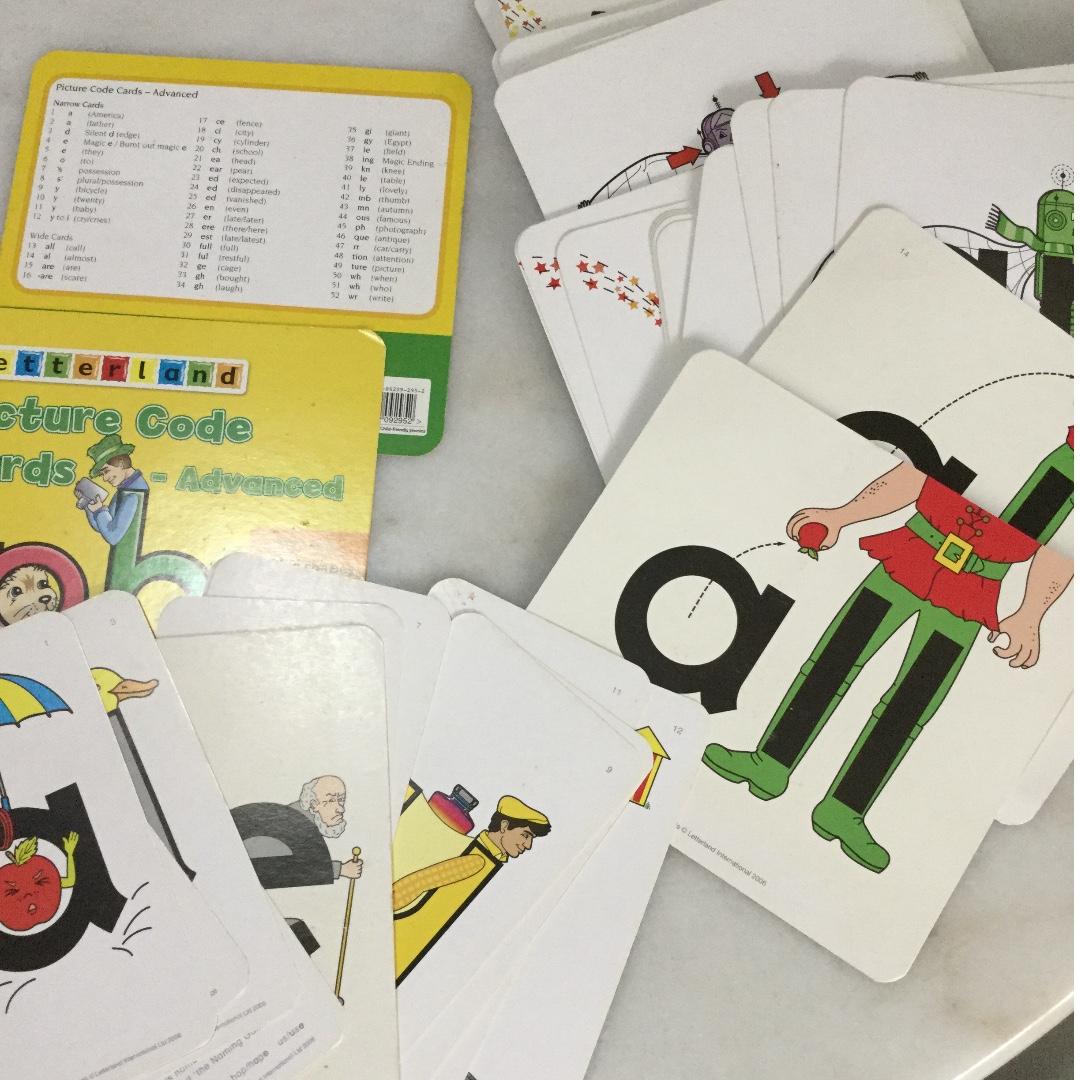 Letterland Picture Code Cards - Advanced, Hobbies & Toys, Books ...