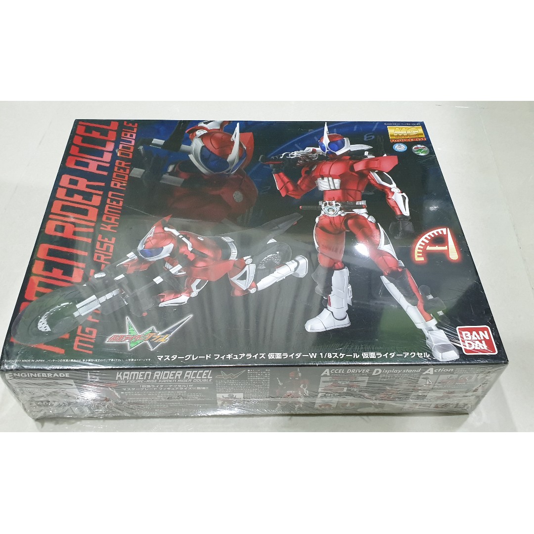 MG Kamen Rider Accel, Plastic model, Hobbies & Toys, Toys & Games on ...