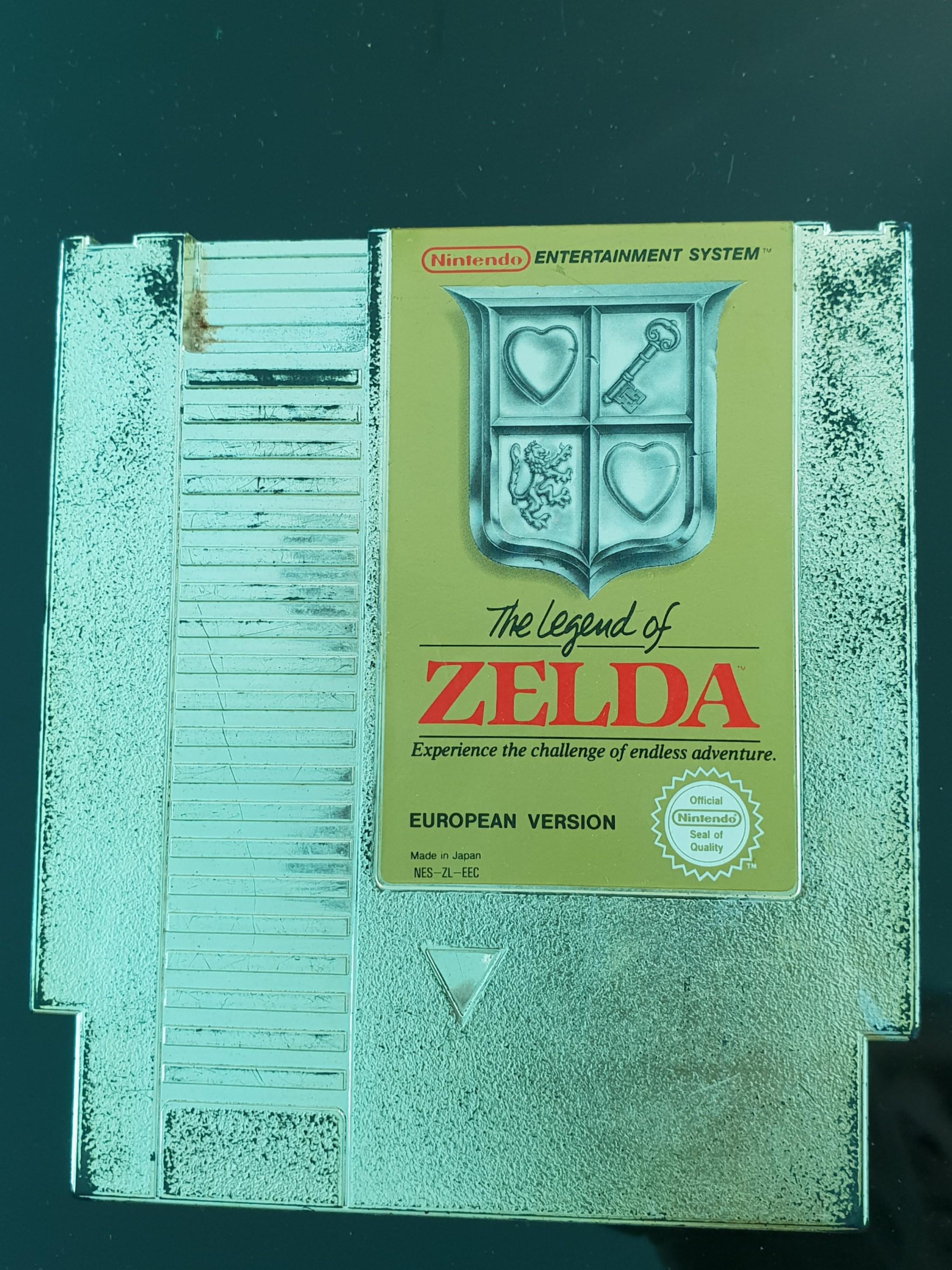 Nes - The Legend of Zelda (Original), Video Gaming, Video Games ...