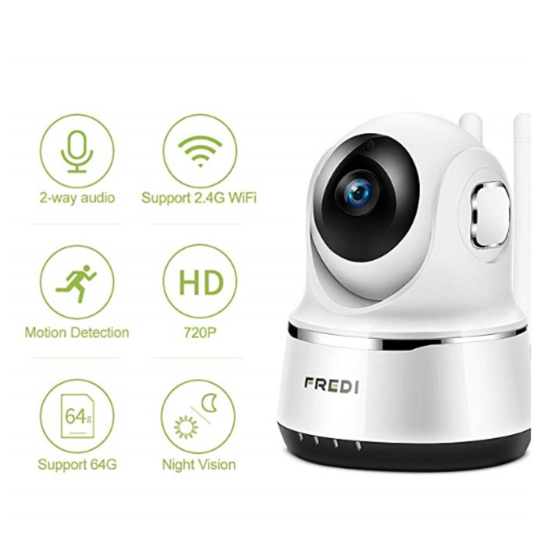P9 Wireless WiFi IP Camera, FREDI 720P HD Security Camera Surveillance ...