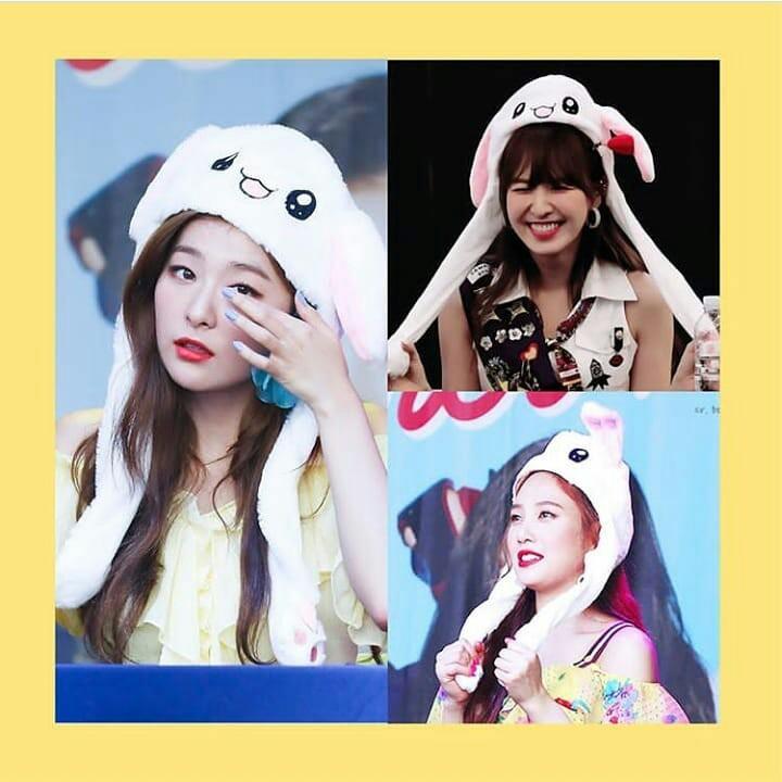 PO KPOP BUNNY HAT, Hobbies & Toys, Collectibles & Memorabilia, Fan Merchandise on Carousell