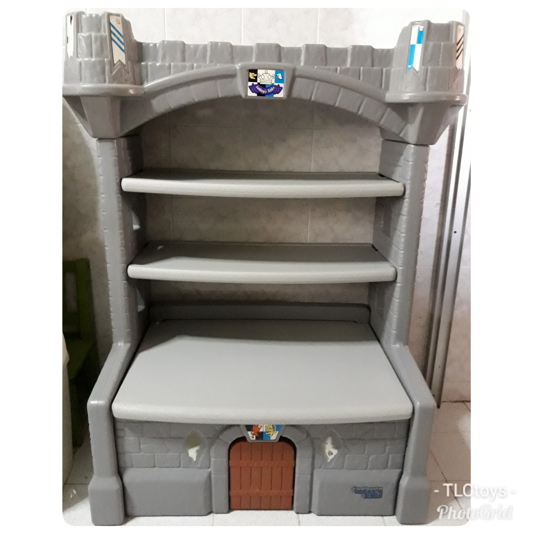 RARE Vintage Today's Kids Castle Bookshelf/Storage, Furniture & Home ...