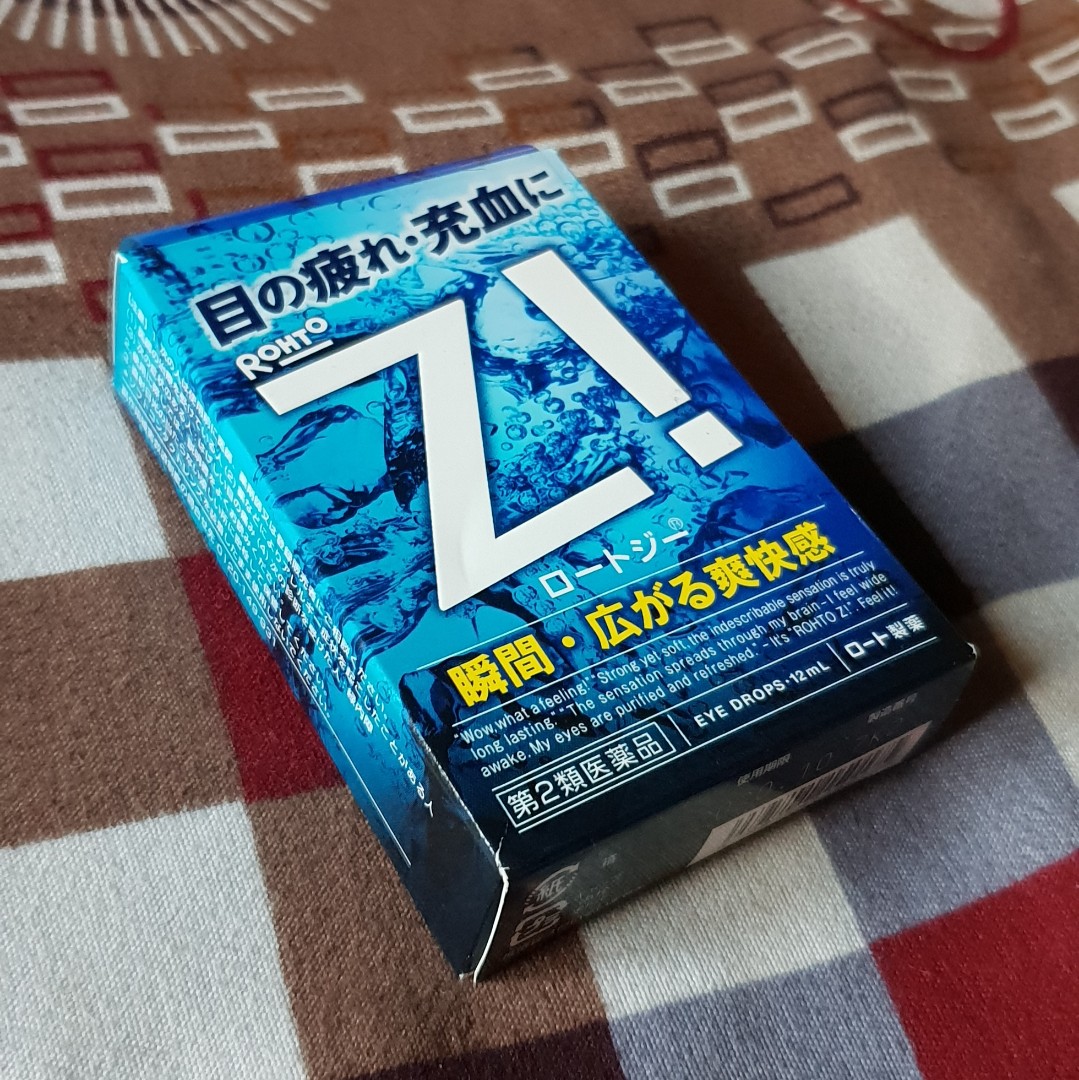 Rohto Z! Eye Drops, Beauty & Personal Care, Vision Care on Carousell