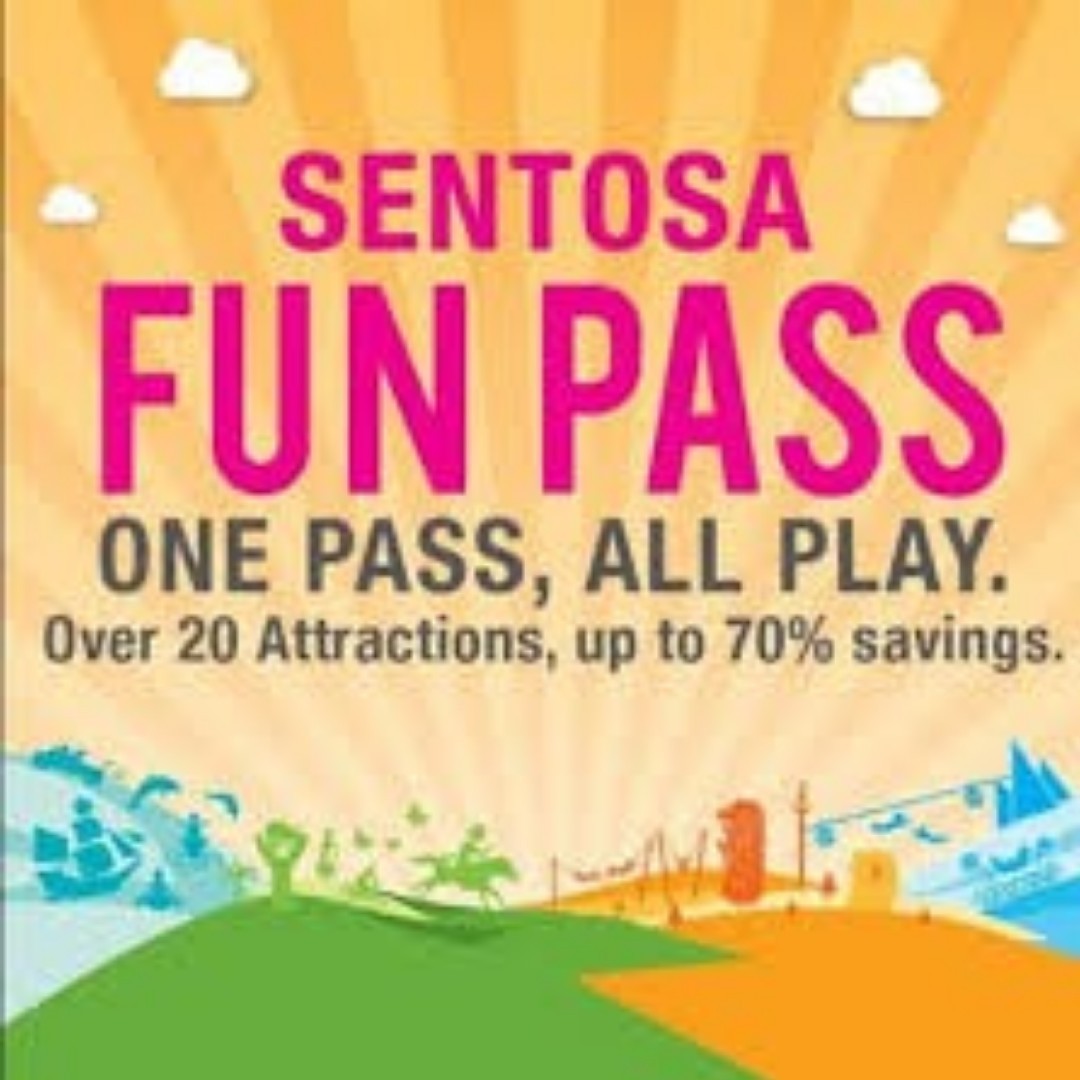 Sentosa Fun Pass Ticket, Tickets & Vouchers, Local Attractions ...