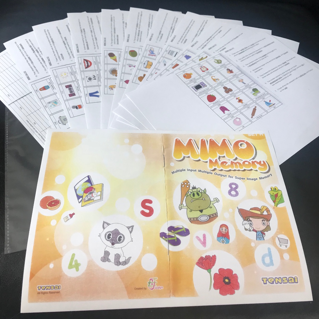 Shichida Mimo Memory Story Line Set H, Hobbies & Toys, Books ...