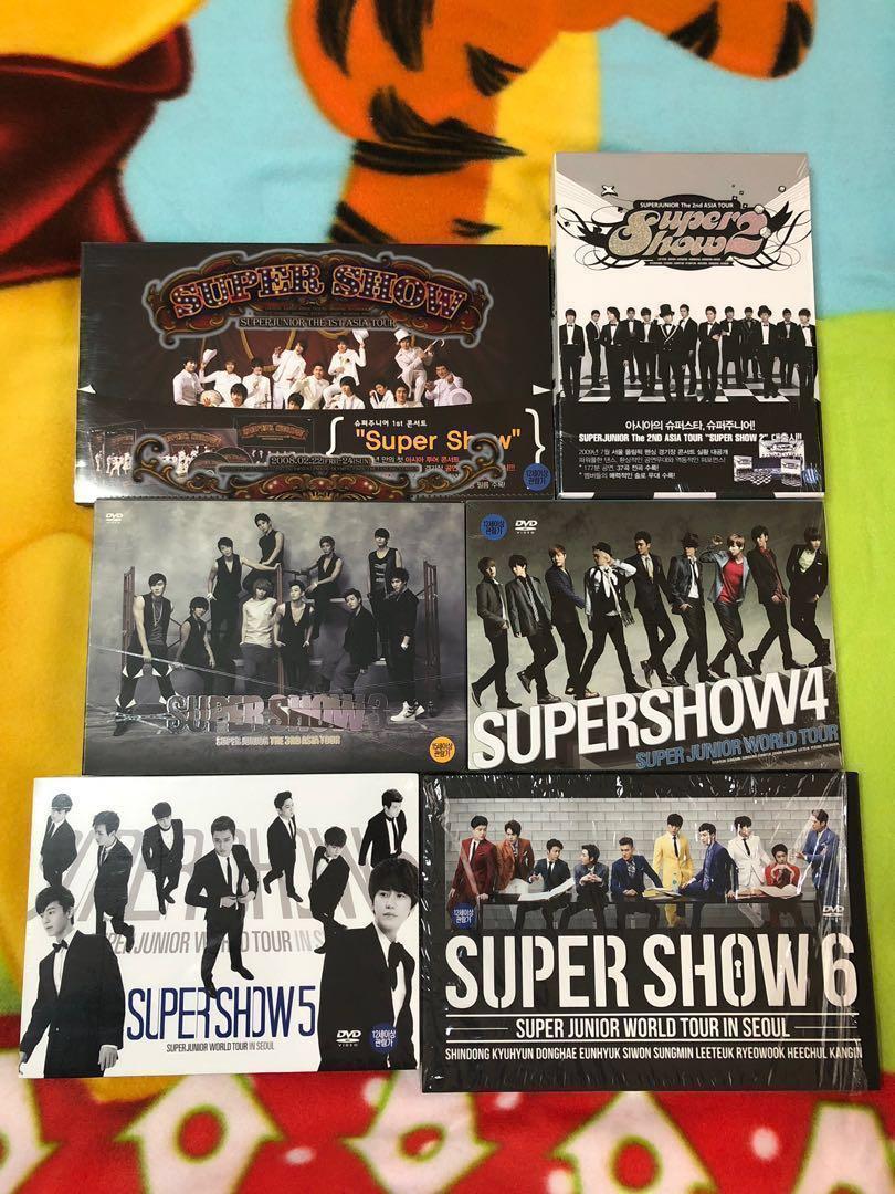 Super Junior Super Show DVD, Hobbies & Toys, Memorabilia & Collectibles ...