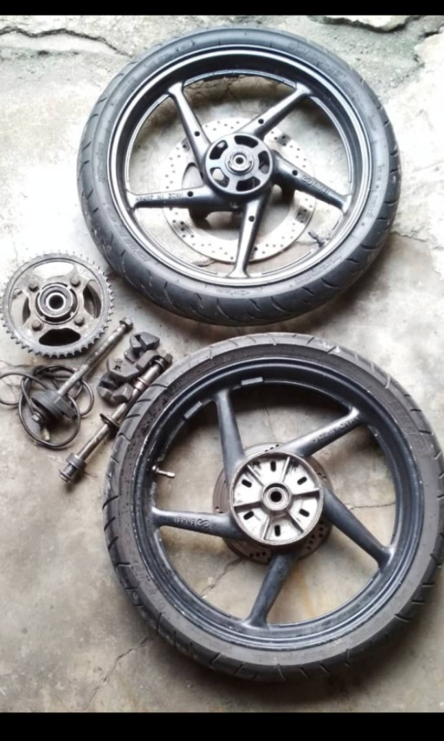 Suzuki fxr sport rim, Motorcycles, Motorcycle Accessories on Carousell