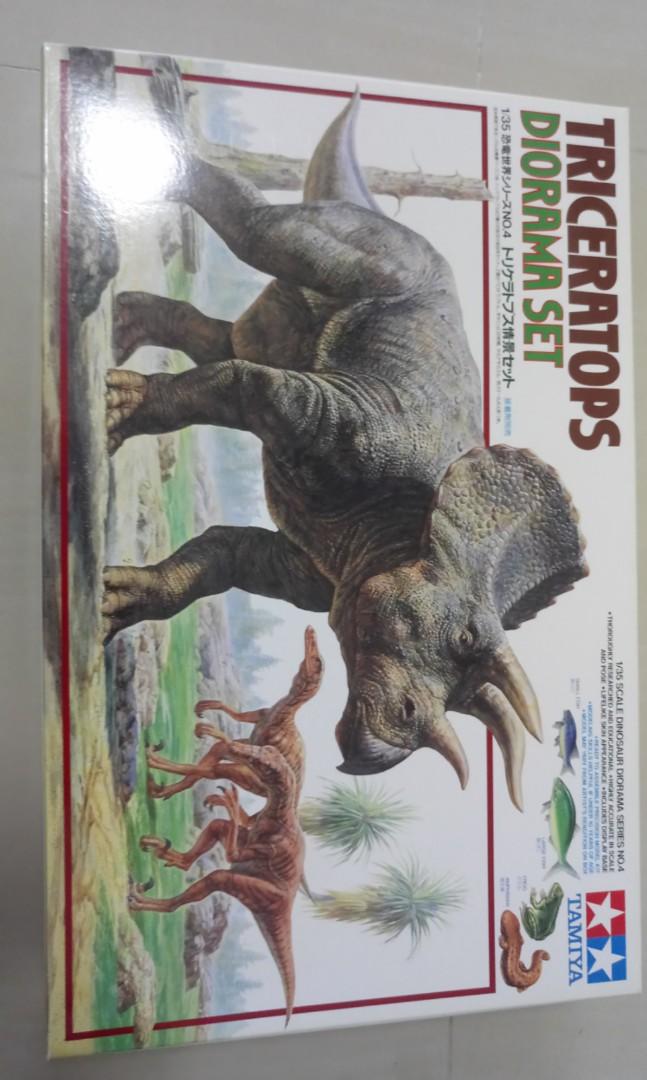 Tamiya 1/35. Triceratops diorama set, Hobbies & Toys, Toys & Games on ...