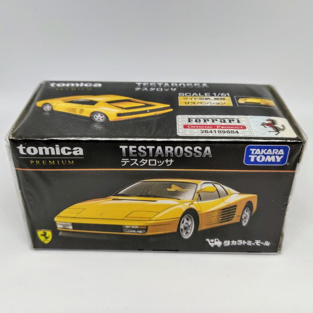 Tomica Premium Ferrari Testarossa (yellow), Hobbies & Toys, Toys ...